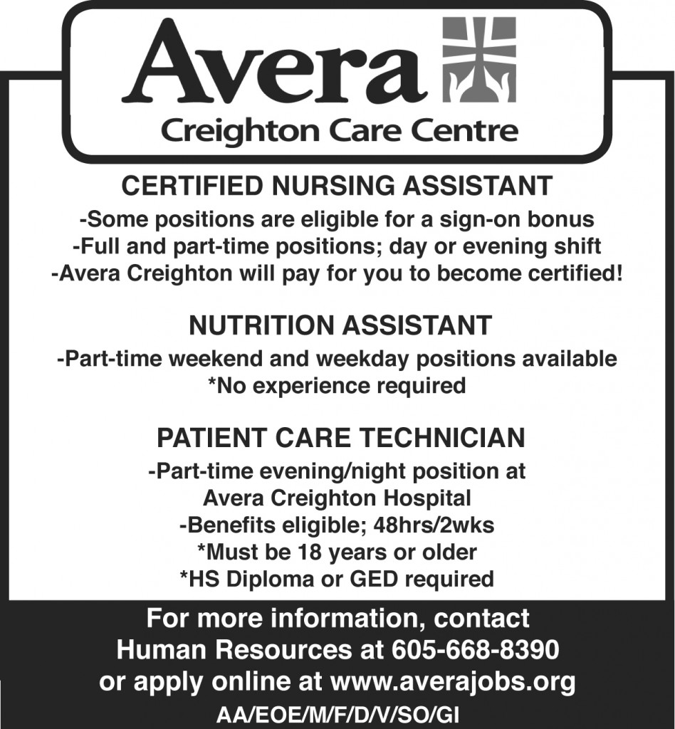 CNA, Nutrition Assistant, Patient Care Technician | Nebraska Hires